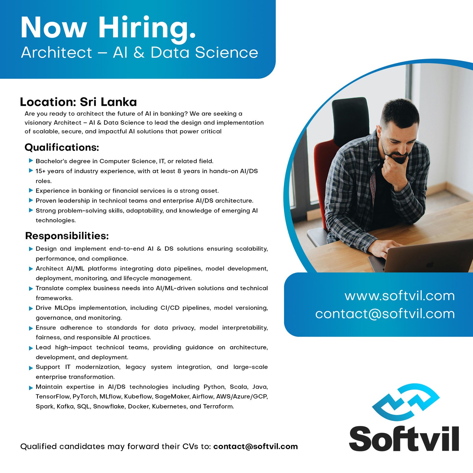 Architect – AI & Data Science - Softvil Technologies